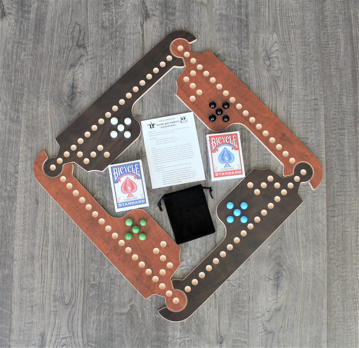 Jokers & Marbles Game 4-8 Player, Fun for the whole family, Game Night ...
